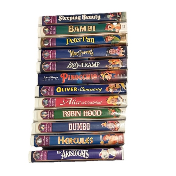 Disney | Media | Walt Disney Vhs Masterpiece Collection Lot Of 2 Some ...